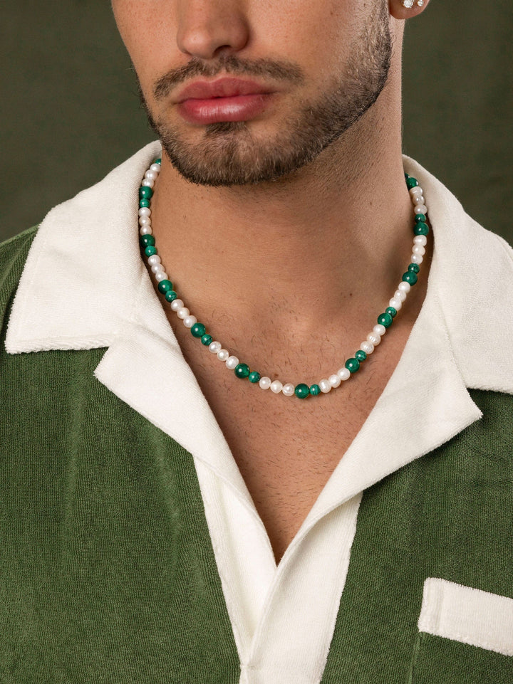 Men's Pearls, Pearl Necklaces & Bracelets for Men | Nialaya