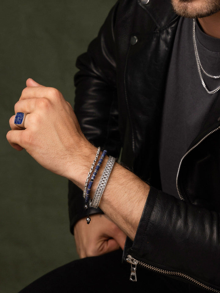 Men’s Bracelet Stacks, Stackable Bracelets for Men | Nialaya Jewelry