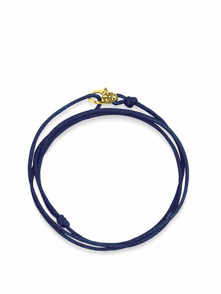 Navy Wrap-Around String Bracelet – Nialaya